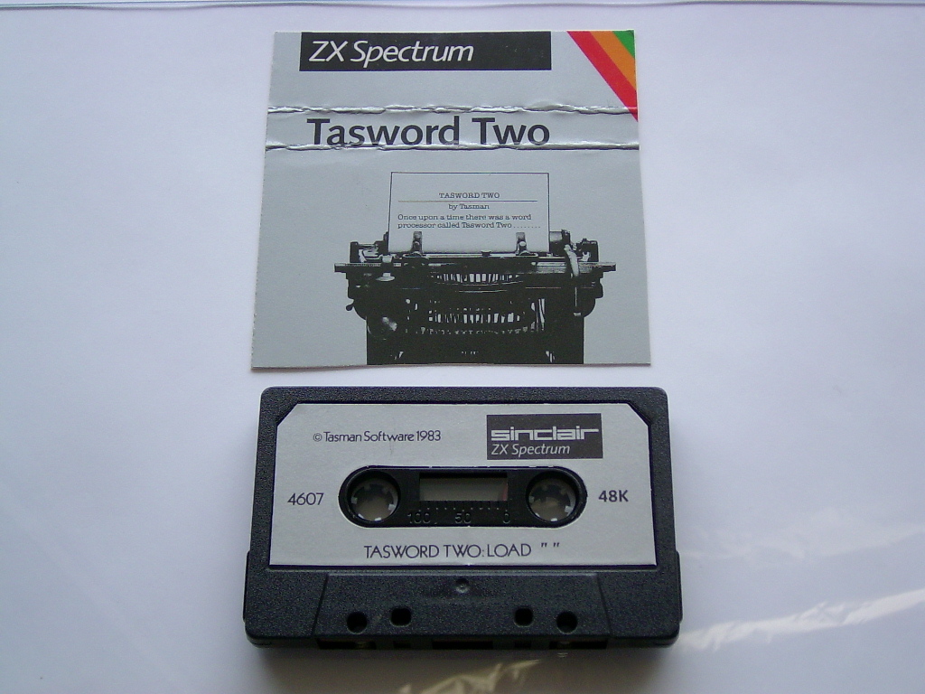 Directory: /Vintage/Sinclair/Software/ZX Spectrum Software/Applications & Utilities/Tasword Two ...